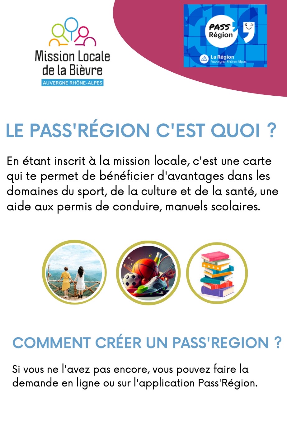 le PASS 'RÉGION - Mission Orientation de la Bièvre